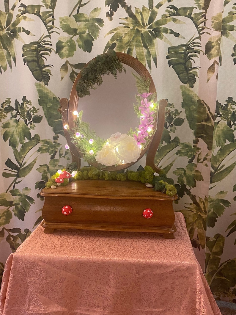 Moss Vanity Mirror - Etsy