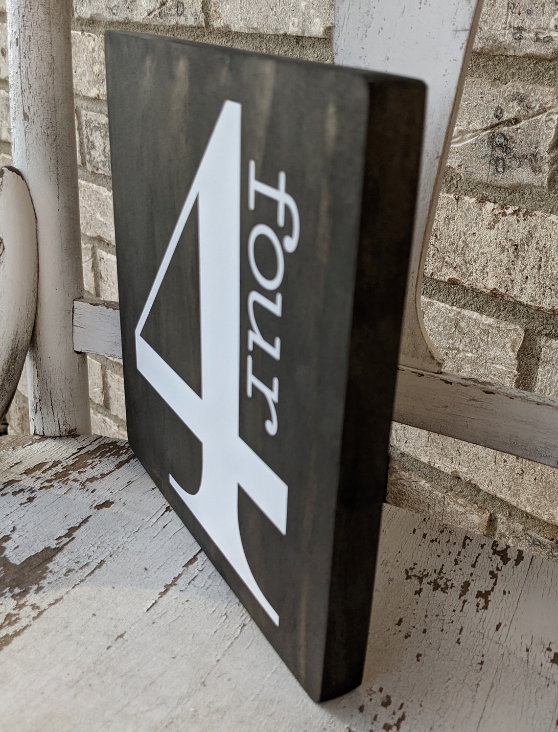 Customized Number Sign Family Number Sign Number Sign - Etsy