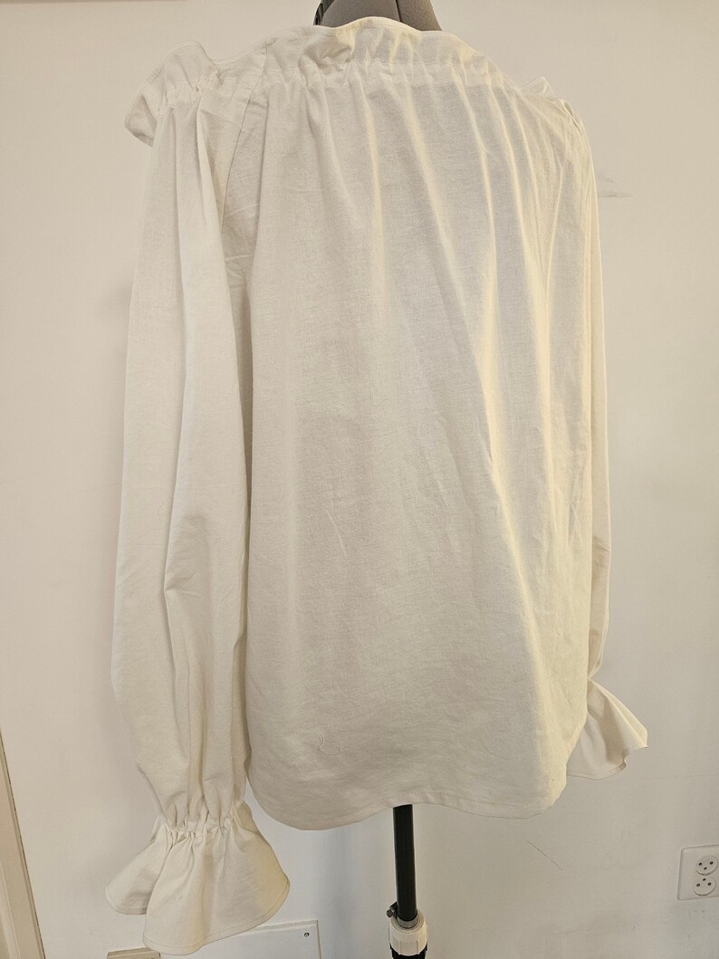 Handmade Cotton Blouse, Costume, Pirate, Cottage Core Old Inspired. - Etsy