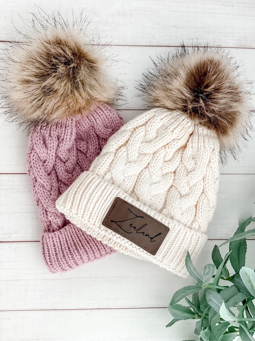 Personalized Baby/toddler/adult Beanie | Engraved Matching Beanie ...