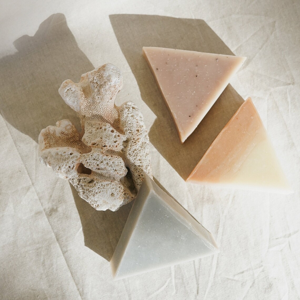 Juicy Citrus + Vetiver Triangle Soap / "call Me by Your Name" / Eco ...