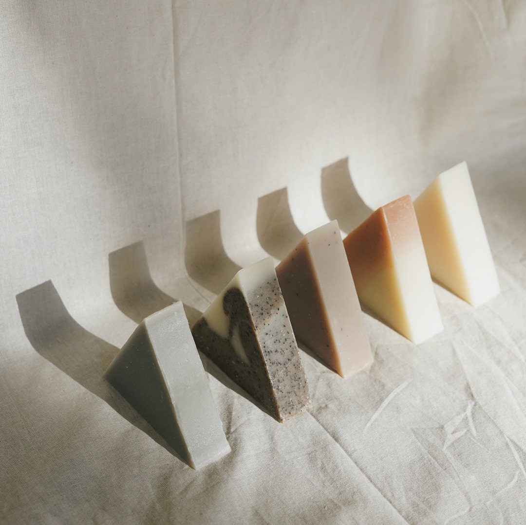 Custom Stamped Triangle Soap Event Favors / Handmade for Weddings ...