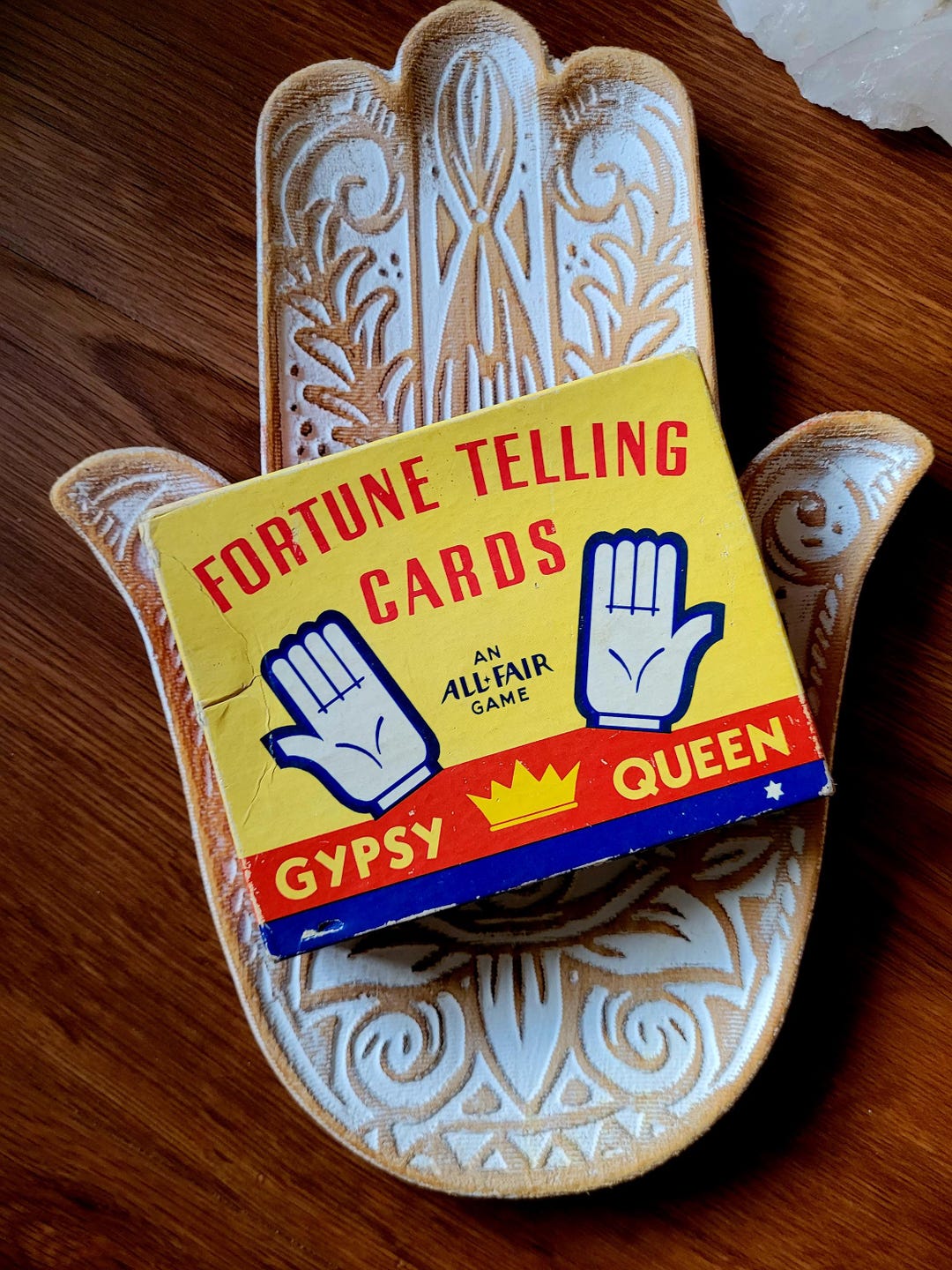 1930's Gypsy Queen Fortune Telling Cards E.E. Fairchild Rochester, NY ...