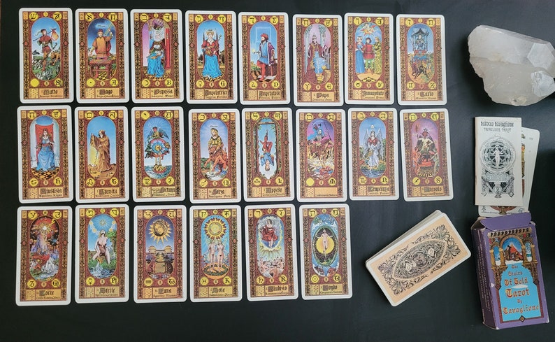 Vintage the Stairs of Gold Tarot by Tavaglione Aka Golden - Etsy