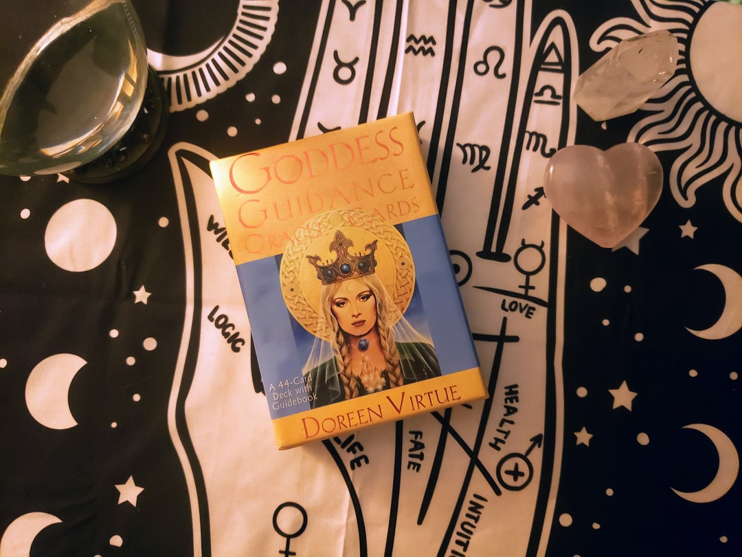 2004 Goddess Guidance Oracle Cards Deck by Doreen Virtue Hay House Rare OOP Authentic Free U.S ...