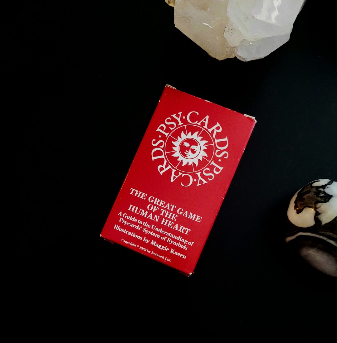 Vintage 1989 Psy Cards the Great Game of the Human Heart Maggie Kneen ...