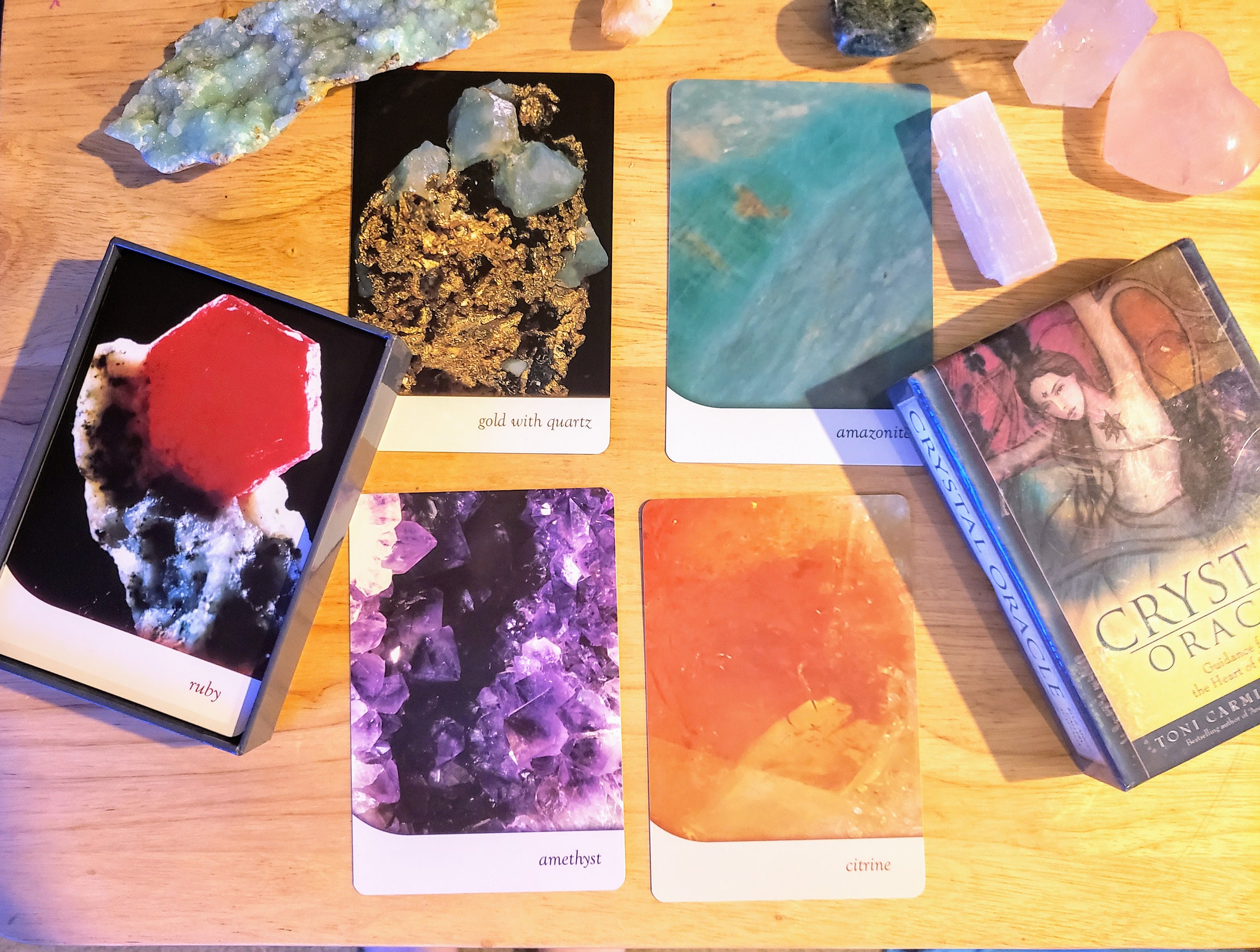 2004 OOP 1st Edition CRYSTAL ORACLE Cards : Guidance From the Heart of ...