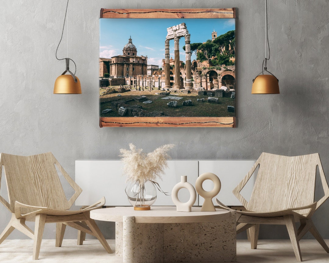 Dark Walnut With Turquoise Inlay Runner Frames - Etsy