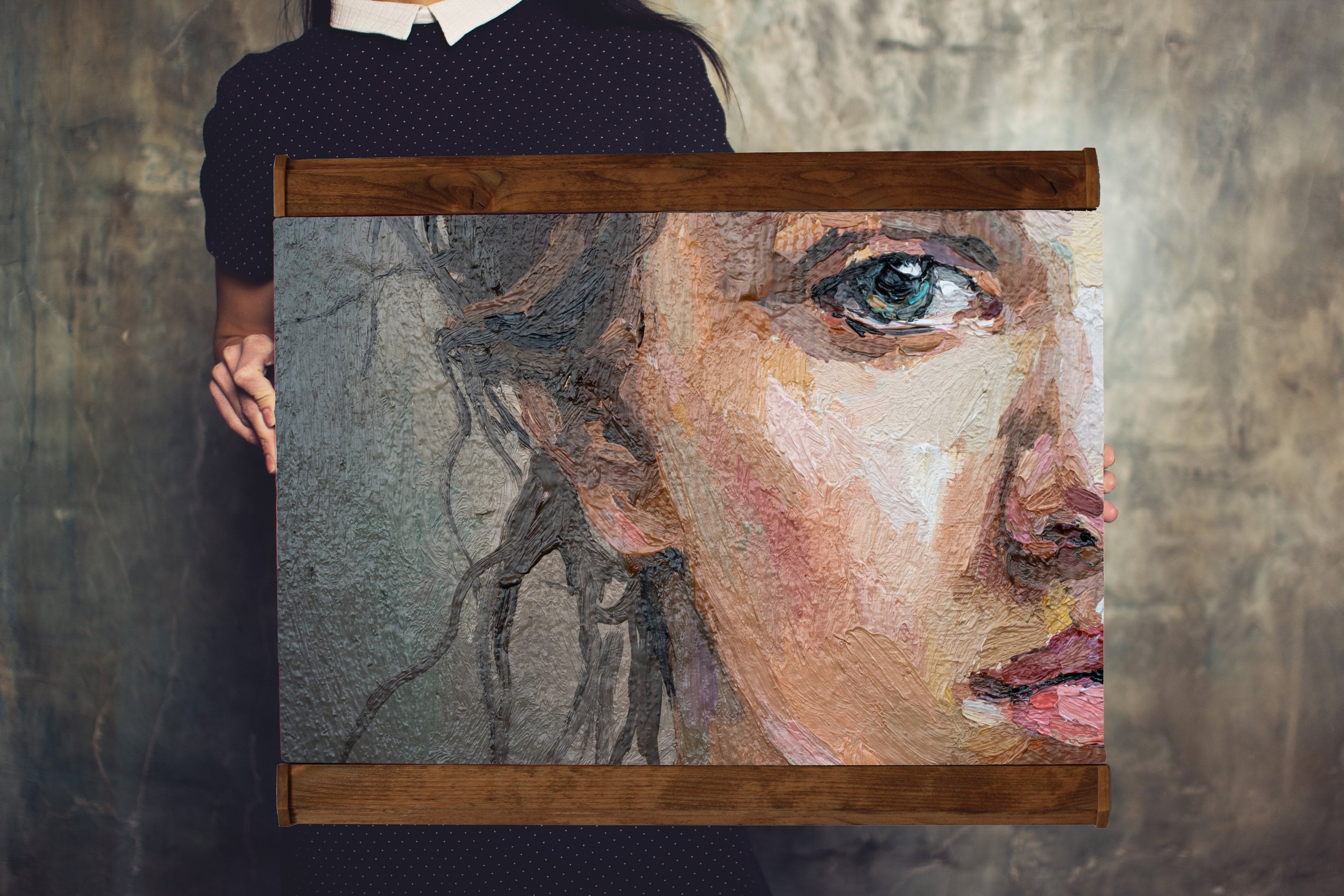 Runner Frames Dark Walnut Canvas Art Framing - Etsy