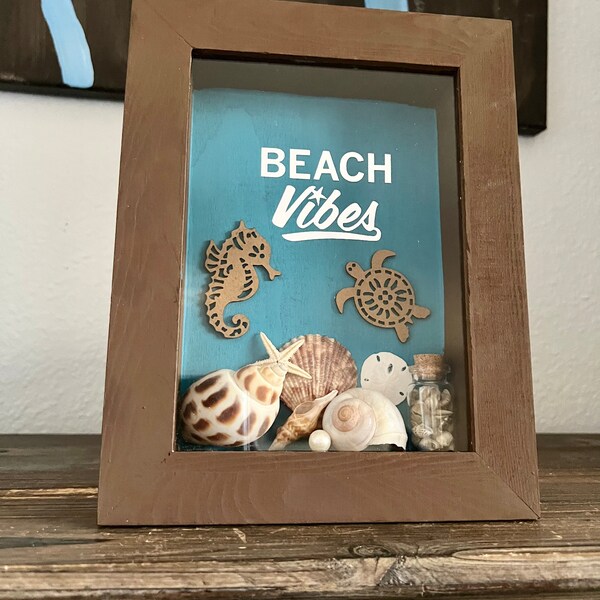 Seashell Shadow Box - Etsy