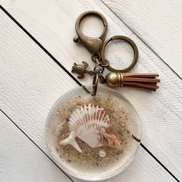Beach Keychain - Etsy