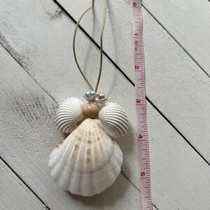 Angel Ornament, Shell Angel, Seashell Angel, Christmas Ornament Small - Etsy