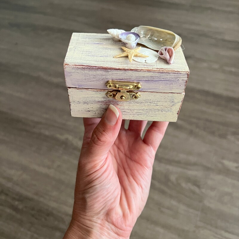 Seashell Jewelry Box - Etsy