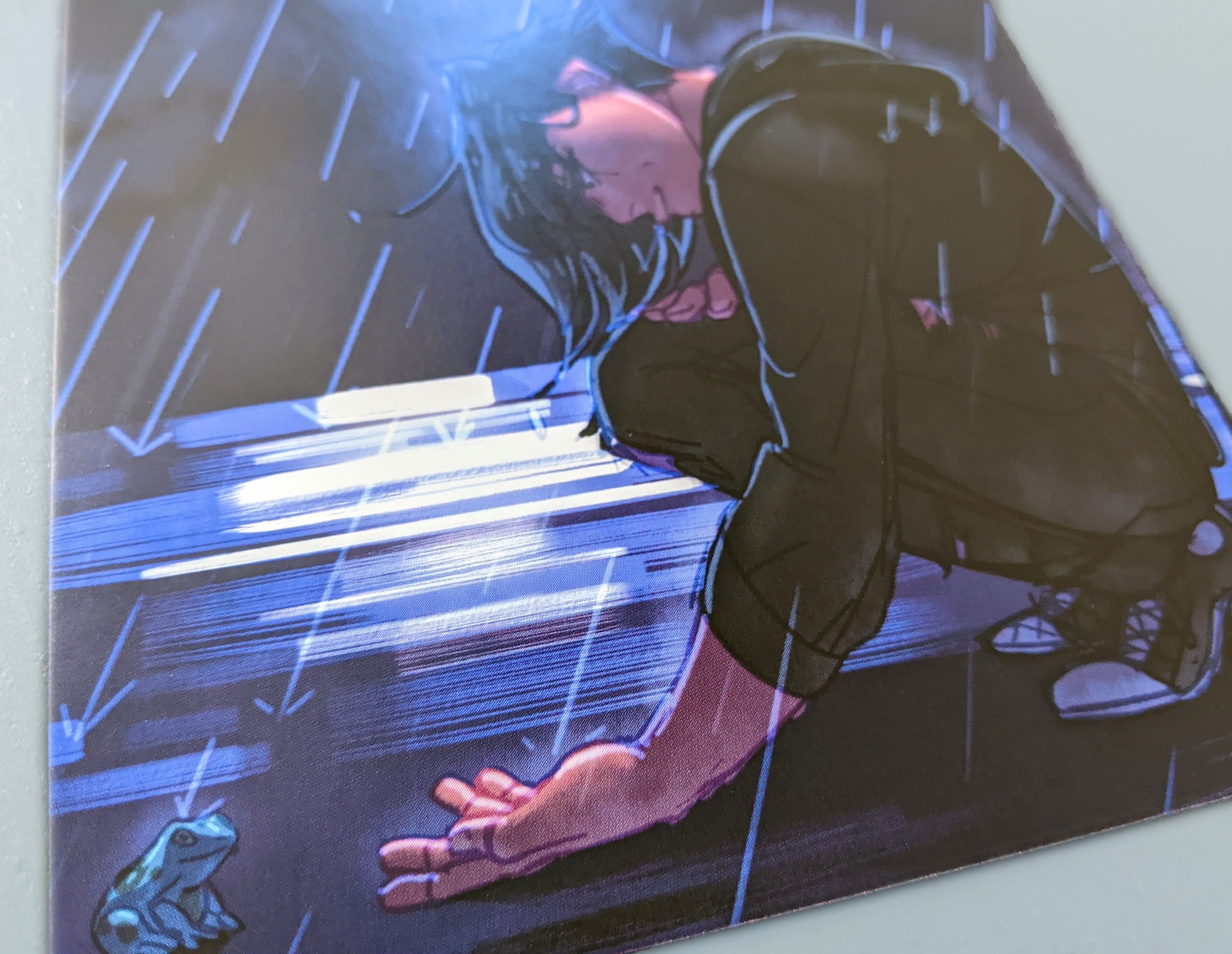 Seb in the Rain Stardew Valley Art Print - Etsy