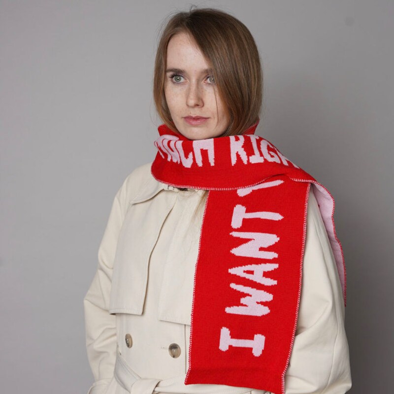Quote Scarf - Etsy