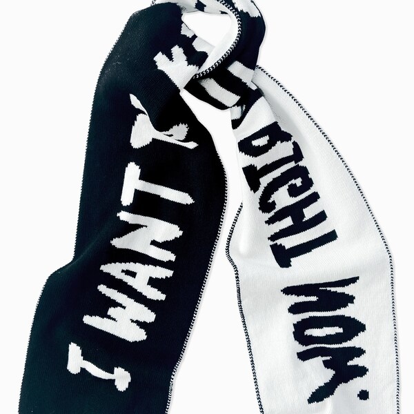 Quote Scarf - Etsy