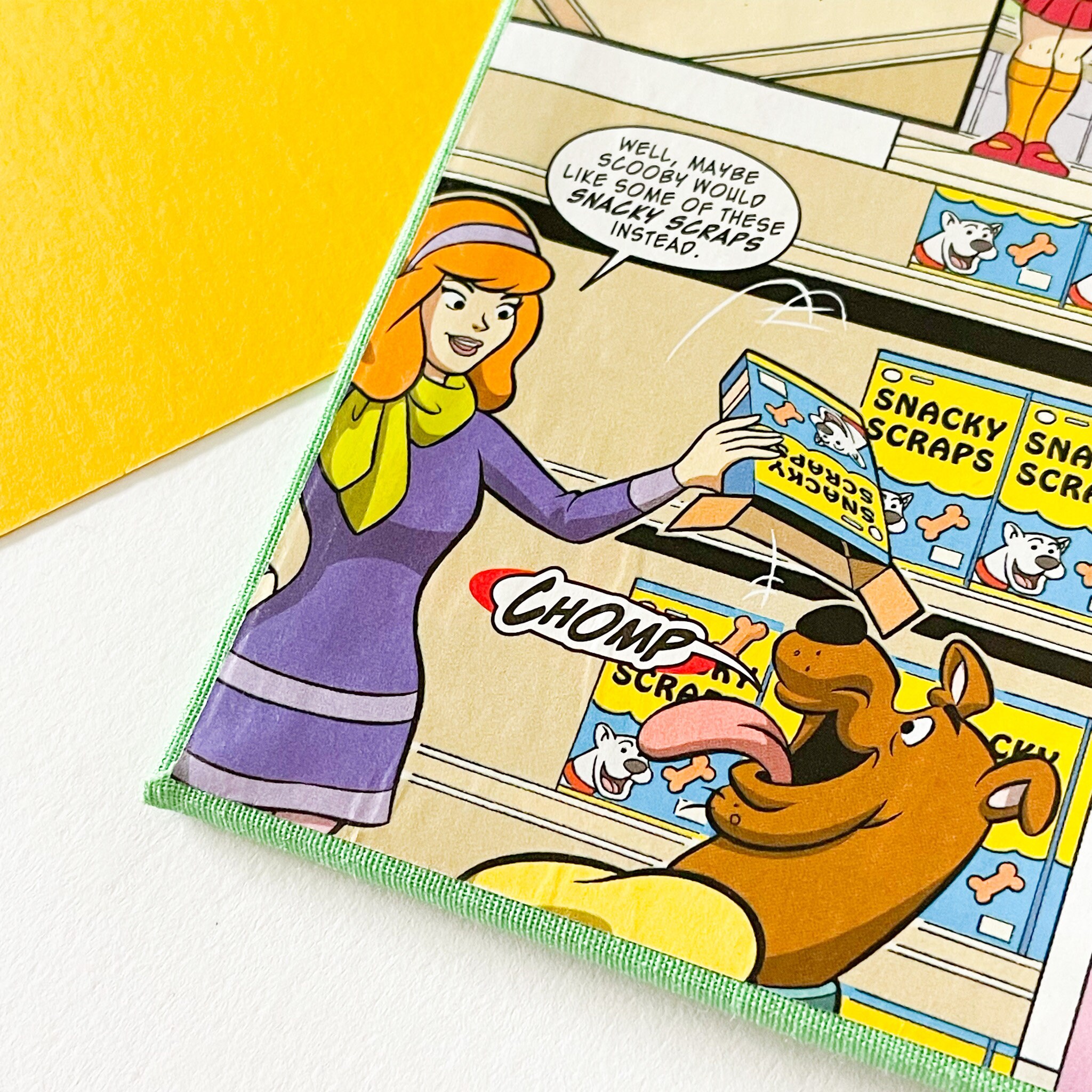 Small Scooby Doo Sketchbook, Green Comic Book Sketchbook, Fun Cartoon ...