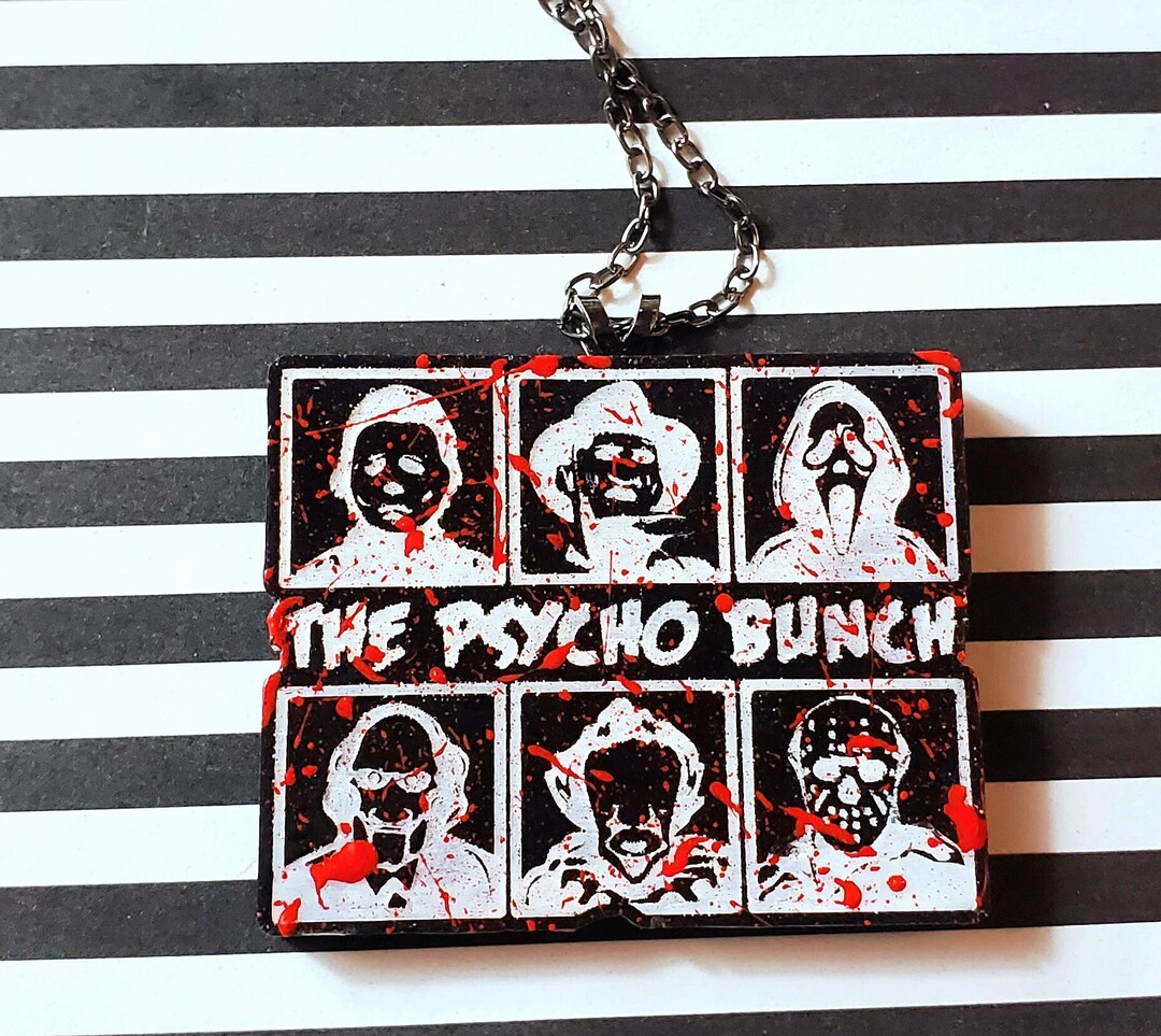 The Psycho Bunch Michael Myers Freddy Krueger Killer Ghost Billy Puppet ...