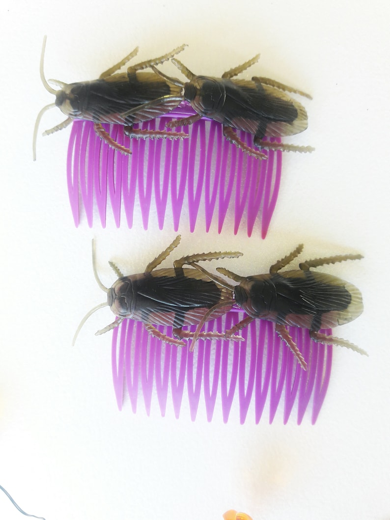 Roach Hair Comb Set Oogie Boogie Hair Beetlejuice Hair | Etsy