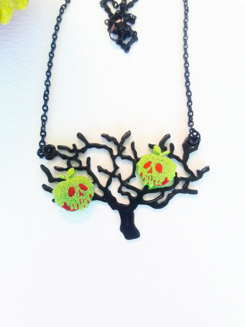Posion Apple Tree Necklace - Etsy