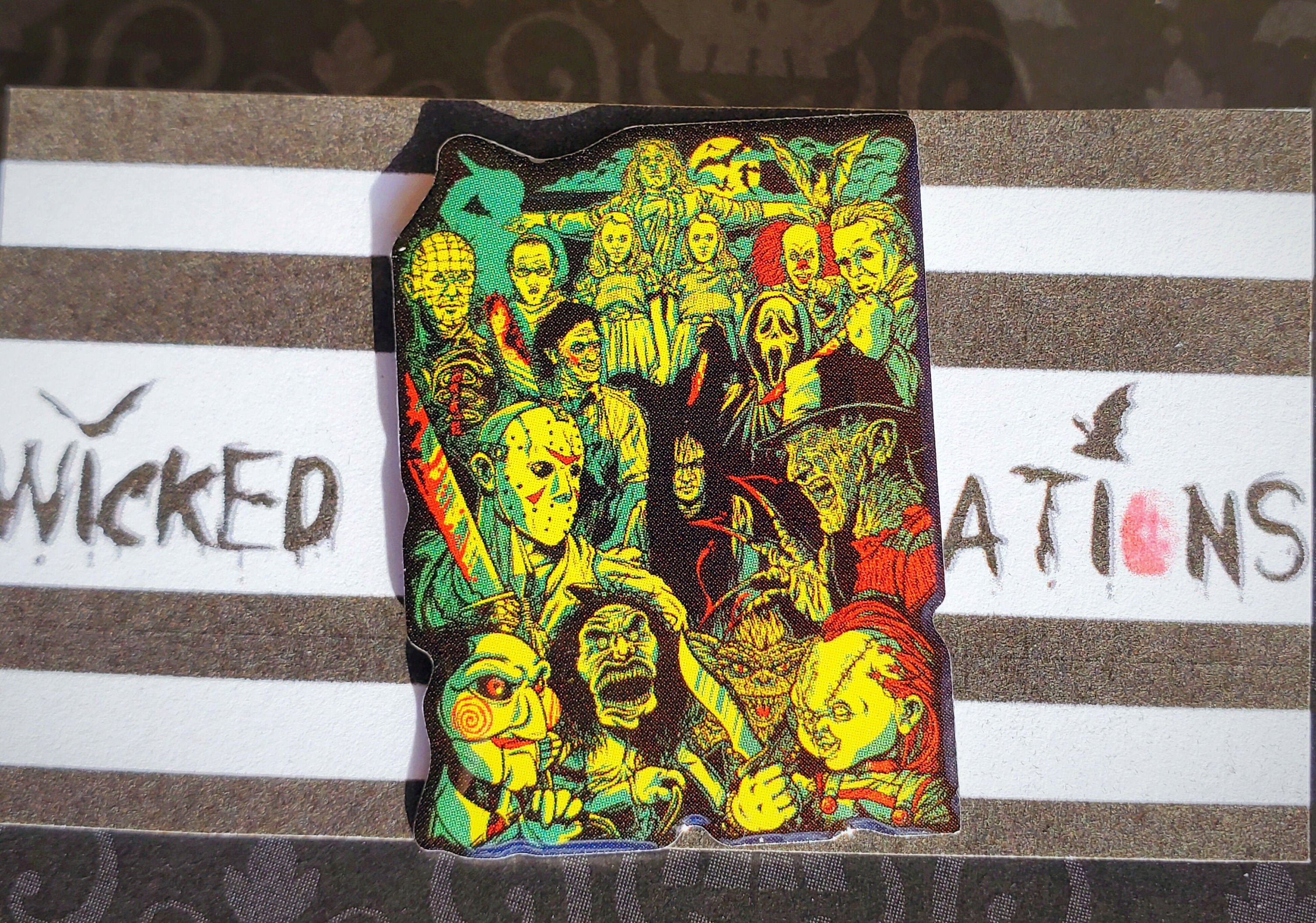 Serial Killer Pin Jason Voorhees Critters Chucky Michael | Etsy