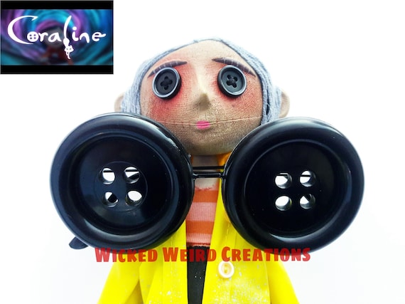 Party Hats, Masks & Accessories Eyewear Coraline Button Eyes Other ...