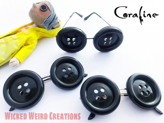 Coraline Button Eyes Costume