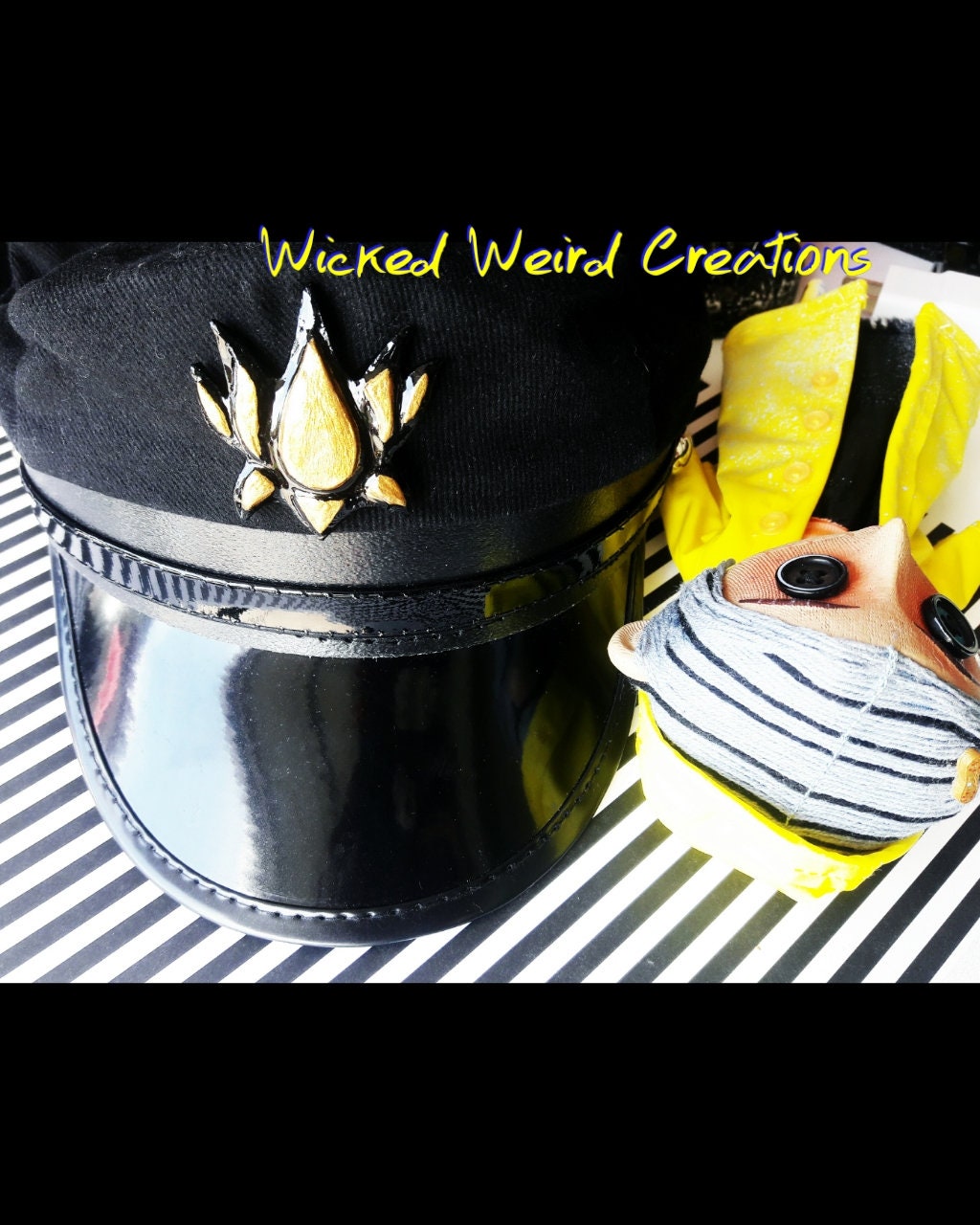 Coraline Cosplay Hat Coraline Costume Coraline Cosplay - Etsy Hong Kong