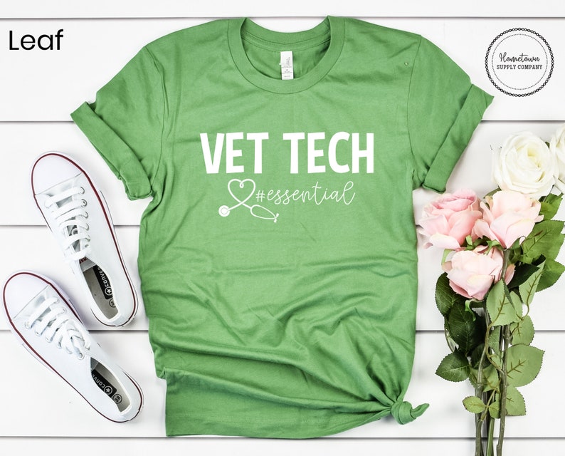 Vet Tech Shirt Essential Vet Technician Shirt Veterinary - Etsy