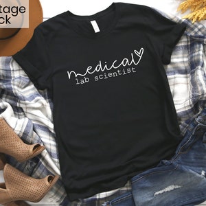 Medical Lab Scientist Shirt, Laboratory Scientist Shirt, Science Shirt ...