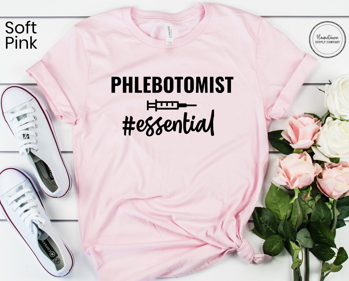 Phlebotomist Shirt, Phlebotomy Shirt, Phlebotomist Gift, Lab Shirt ...