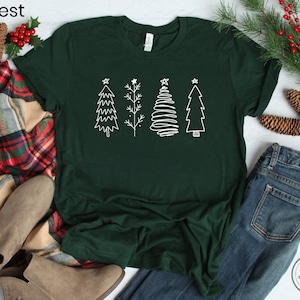 Christmas Tree Shirt - Christmas Shirt, Merry Christmas Shirt, Holiday ...