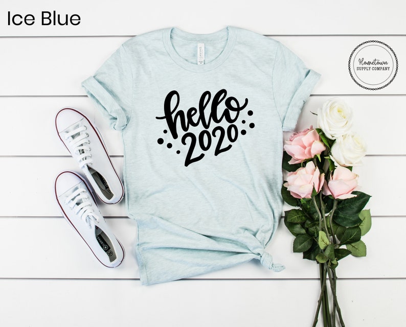 Hello 2020 Shirt - New Years Eve, NYE T-shirt, Senior Tee, Happy New ...