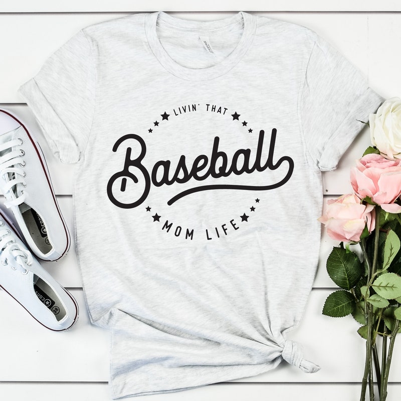 Mom Baseball Shirt - Etsy