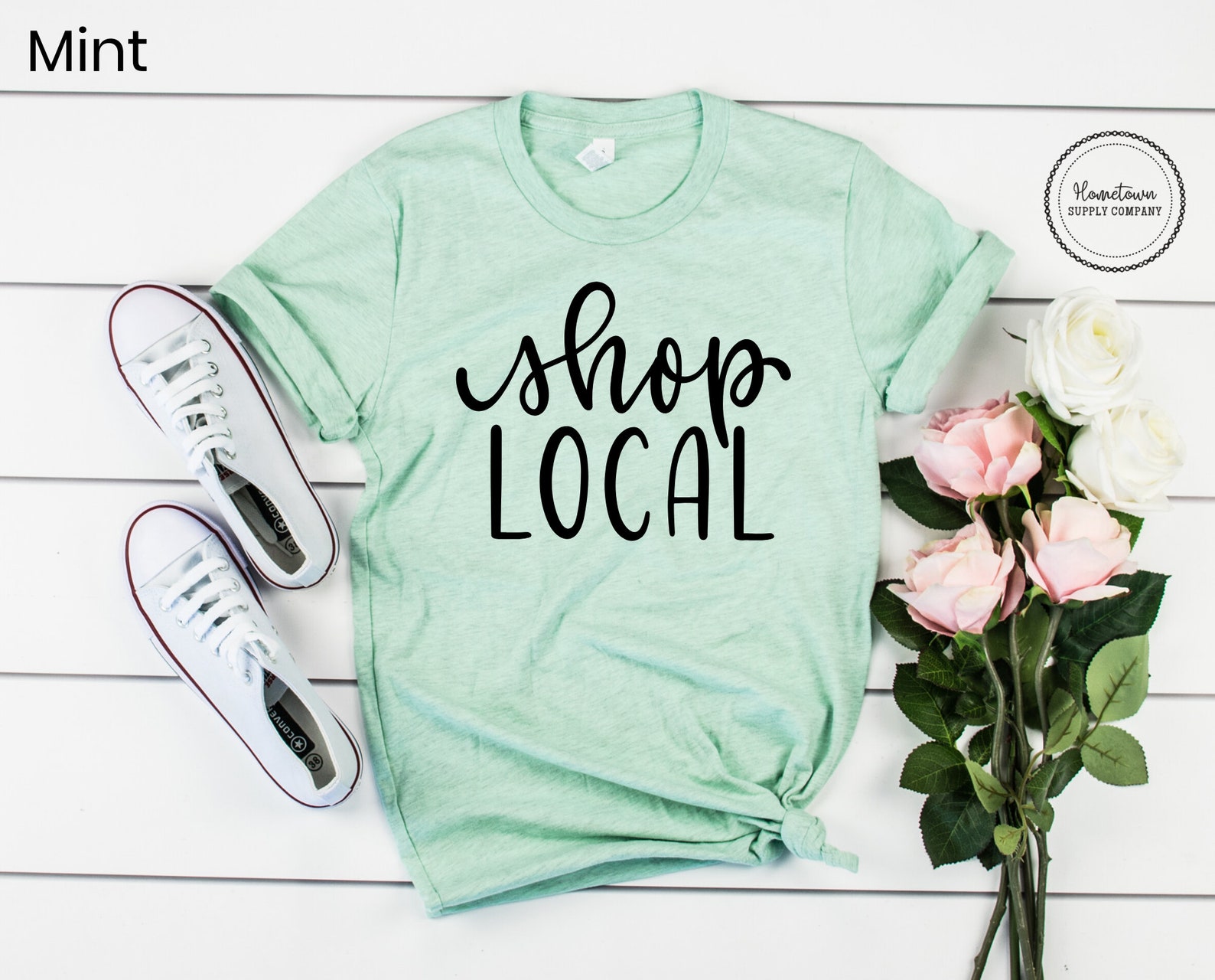 Shop Local Shirt Small Business Owner Tee Cute Vendor Tee - Etsy