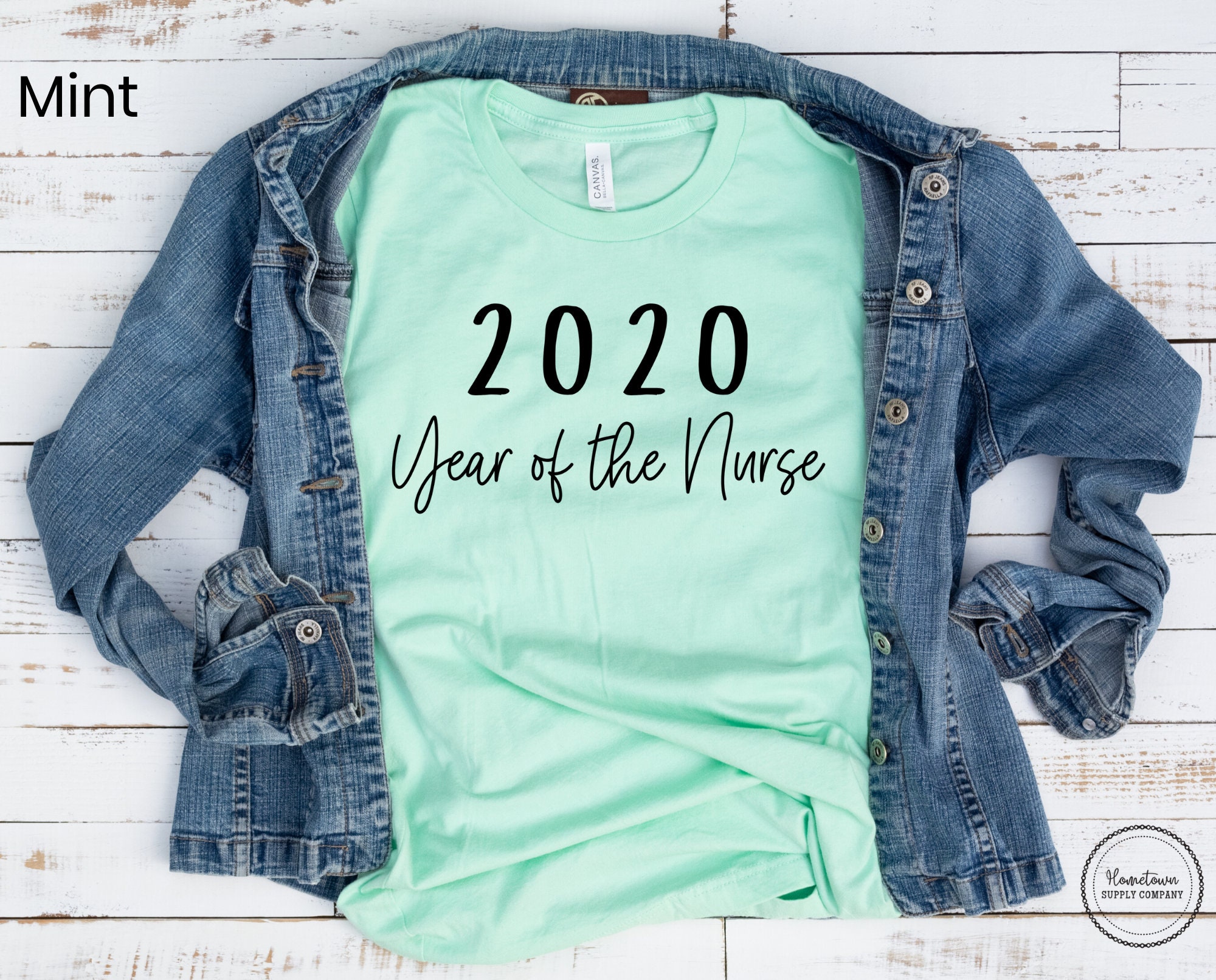 2020 Year of the Nurse Shirt, RN Shirt, Nurse Appreciation, Graduation ...