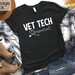 Vet Tech Shirt Essential Vet Technician Shirt Veterinary - Etsy