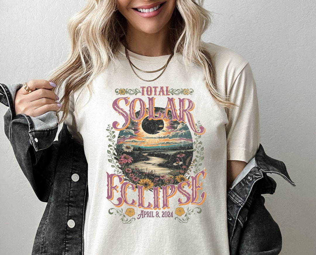 Total Solar Eclipse Shirt 2024 Solar Eclipse Tshirt Path of Totality ...