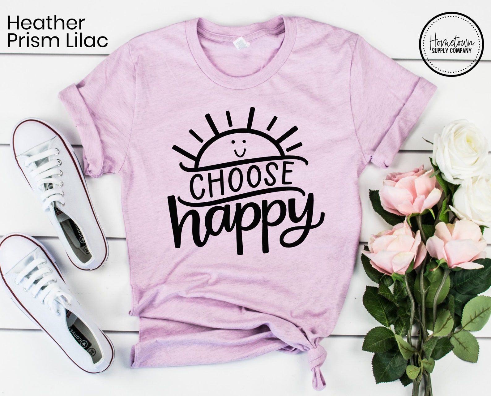 Choose Happy Shirt Inspirational Shirt Happiness Shirt - Etsy