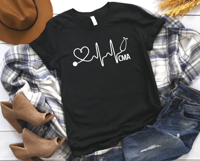 Certified Medical Assistant Shirt CMA Shirt Medical | Etsy