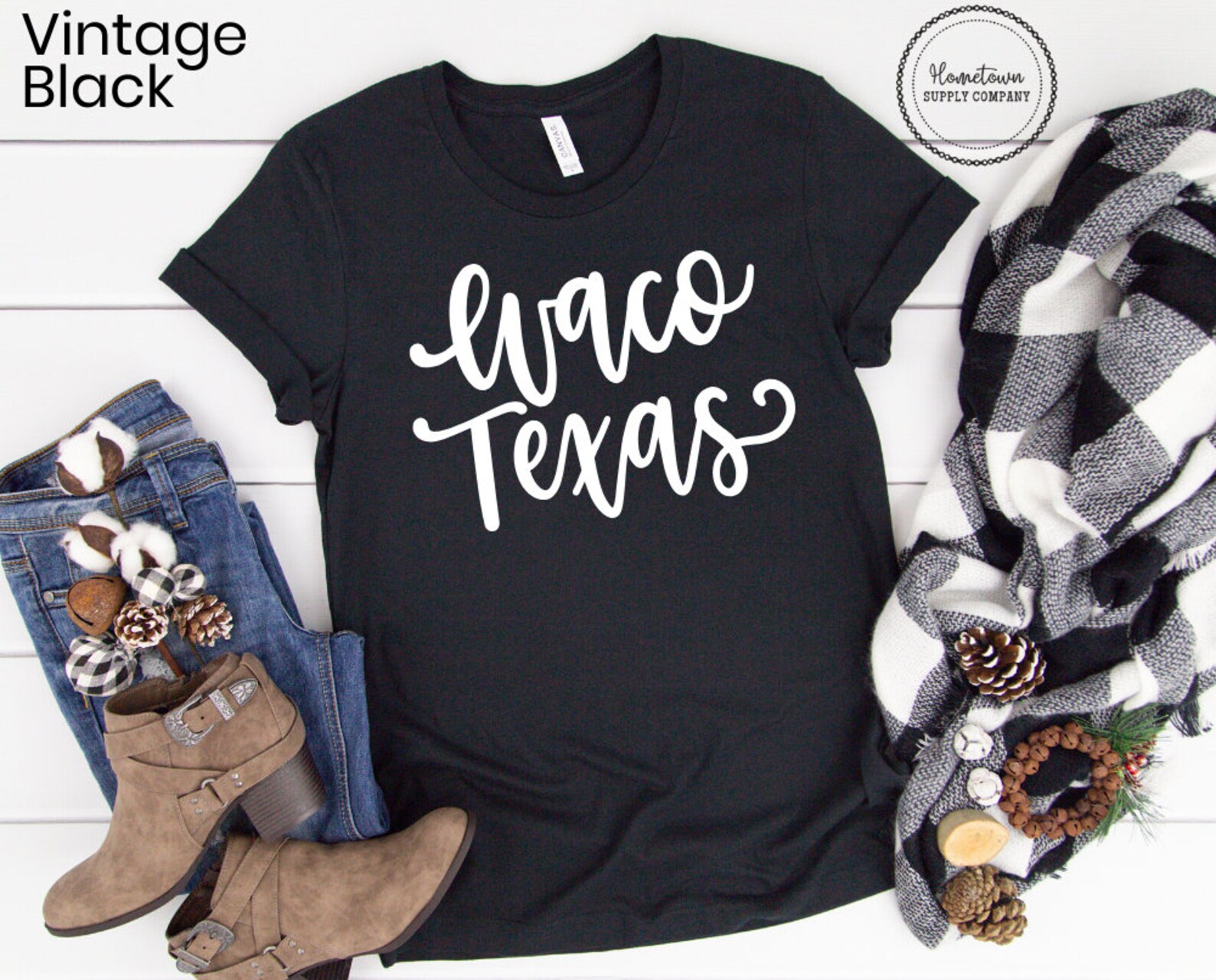Waco Texas Shirt - Waco Shirt, Waco Texas T-shirt, Waco TX Tee ...