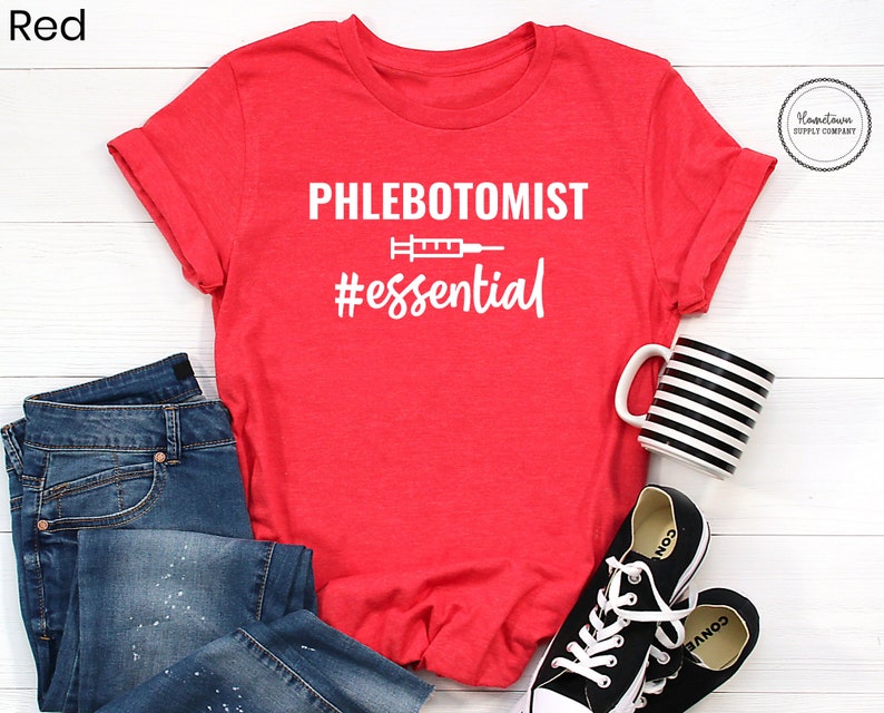 Phlebotomist Shirt Phlebotomy Shirt Phlebotomist Gift Lab - Etsy.de