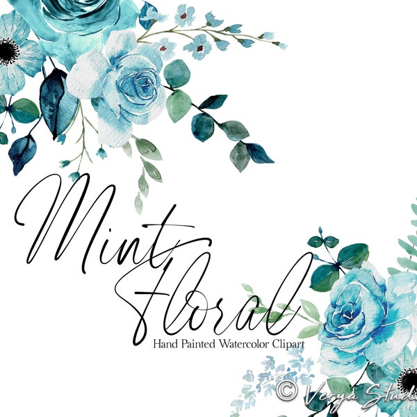 Mint Green Bouquet - Etsy