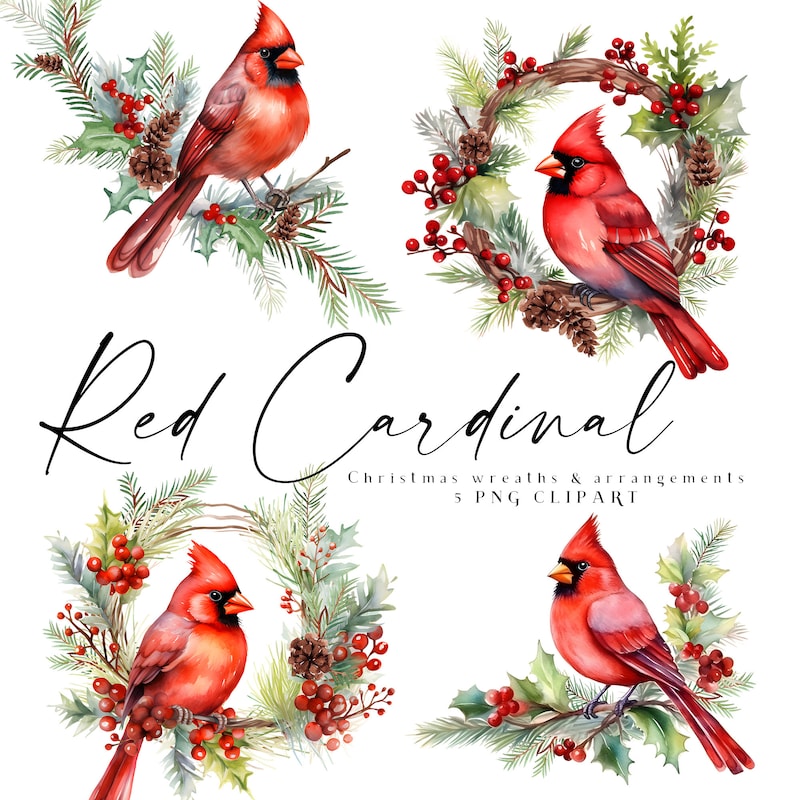 Northern Cardinal Pine - Etsy