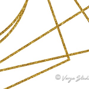 Gold Frames Clipart Polygonal Gold Glitter Frames Clip Art Golden ...