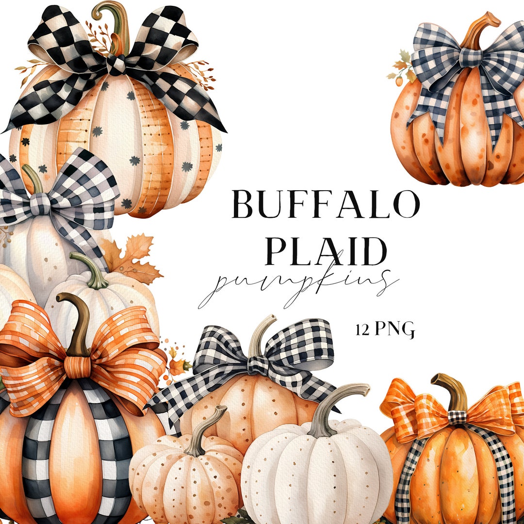 Fall Clipart 12 Pumpkin Clip Art PNG Halloween White Orange Pumpkins ...