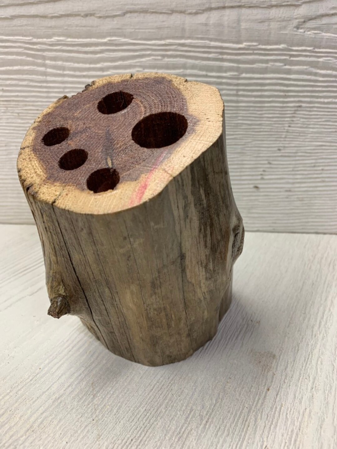 Rustic Pencil Holder - Etsy