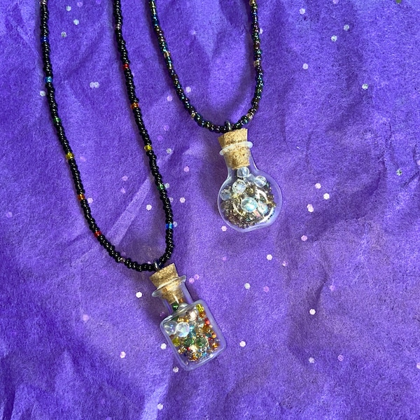 Potion Necklace - Etsy