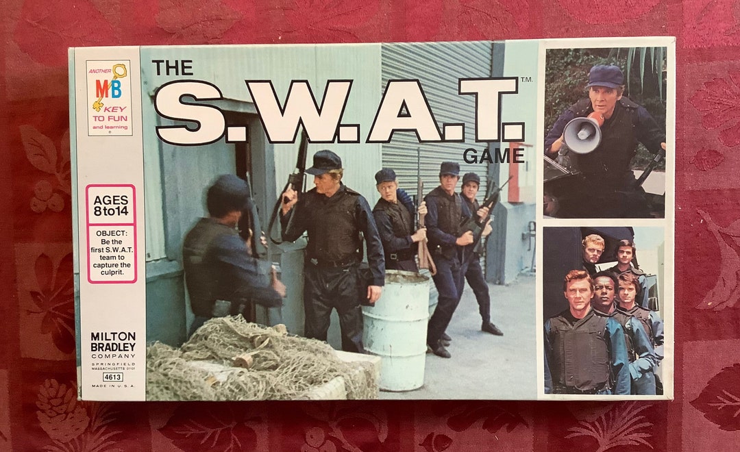Vintage 1975 S.W.A.T. Board Game - Etsy