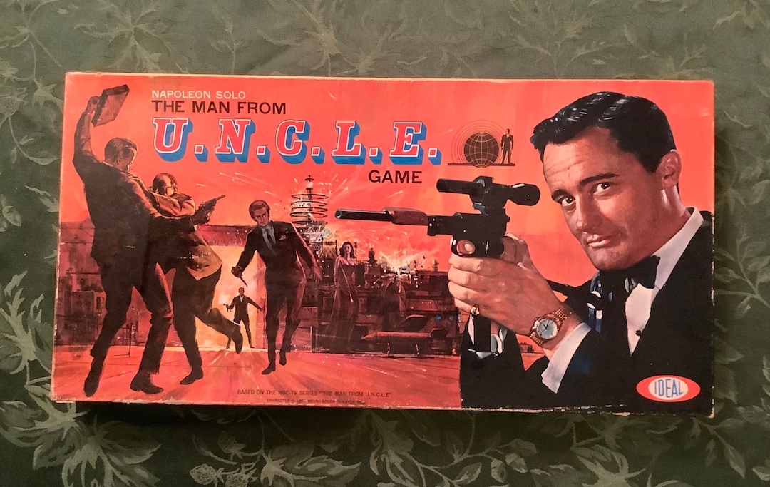 Napoleon Solo the Man From Uncle Game 1965 - Etsy